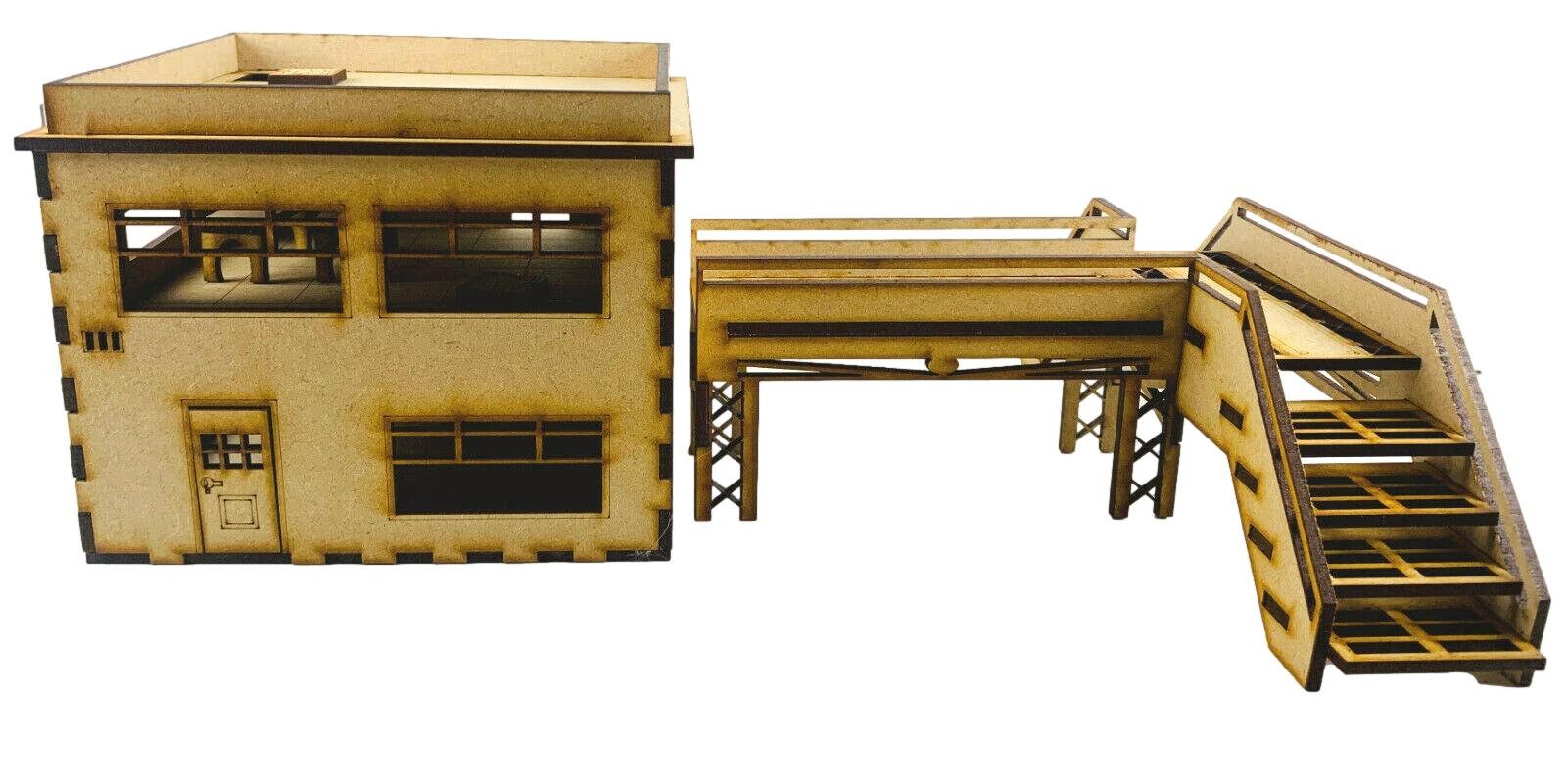 Laser Cutting Files SVG - WW2 (industrial) Buildings Collection 2 for ...