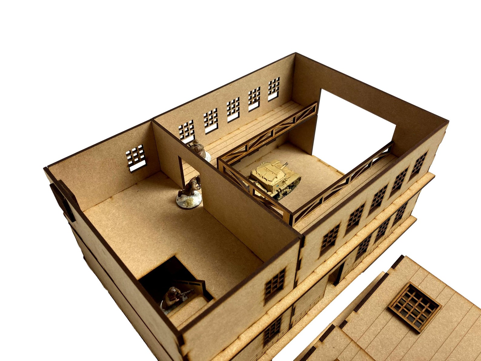 Laser Cutting Files SVG - WW2 (industrial) Buildings Collection 2 for ...