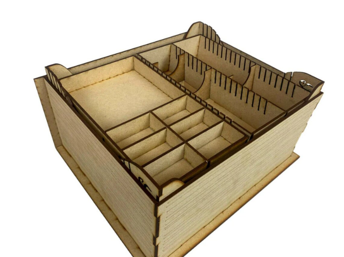 Laser Cutting Files SVG - Elder Sign Organiser Box - Etsy