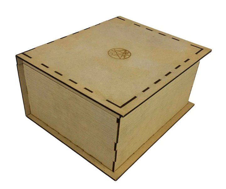 Laser Cutting Files SVG - Elder Sign Organiser Box - Etsy
