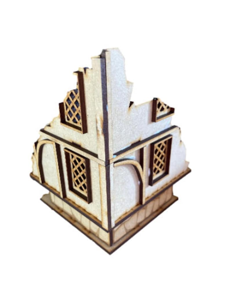 Laser Cutting Files SVG - Medieval Buildings Collection - Etsy