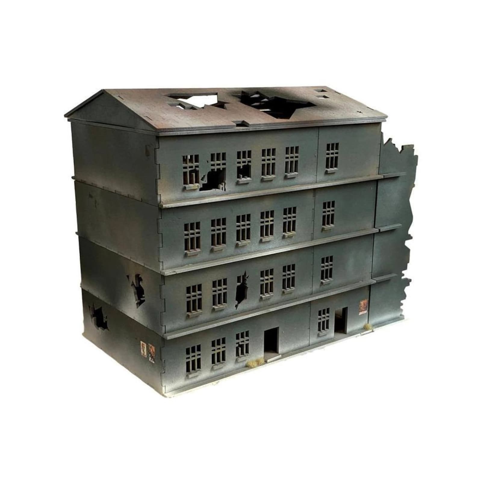 Laser Cutting Files SVG - WW2 Buildings Collection 1 - Village, Pavlov ...