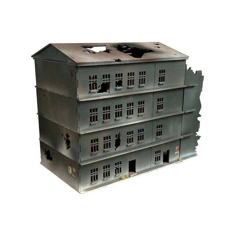 Laser Cutting Files SVG - WW2 Buildings Collection 1 - Village, Pavlov ...