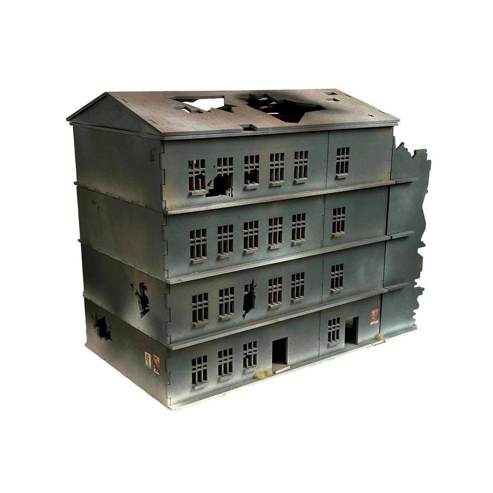 Laser Cutting Files SVG - WW2 Buildings Collection 1 - Village, Pavlov ...