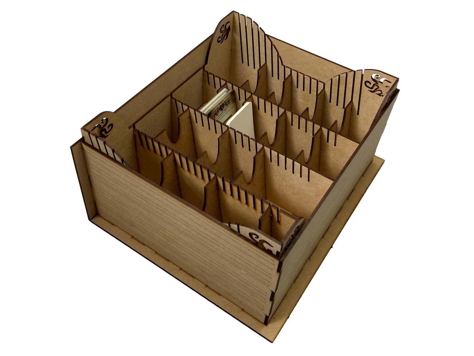 Laser Cutting Files SVG - Arkham Horror LCG Storage Box (yellow King ...