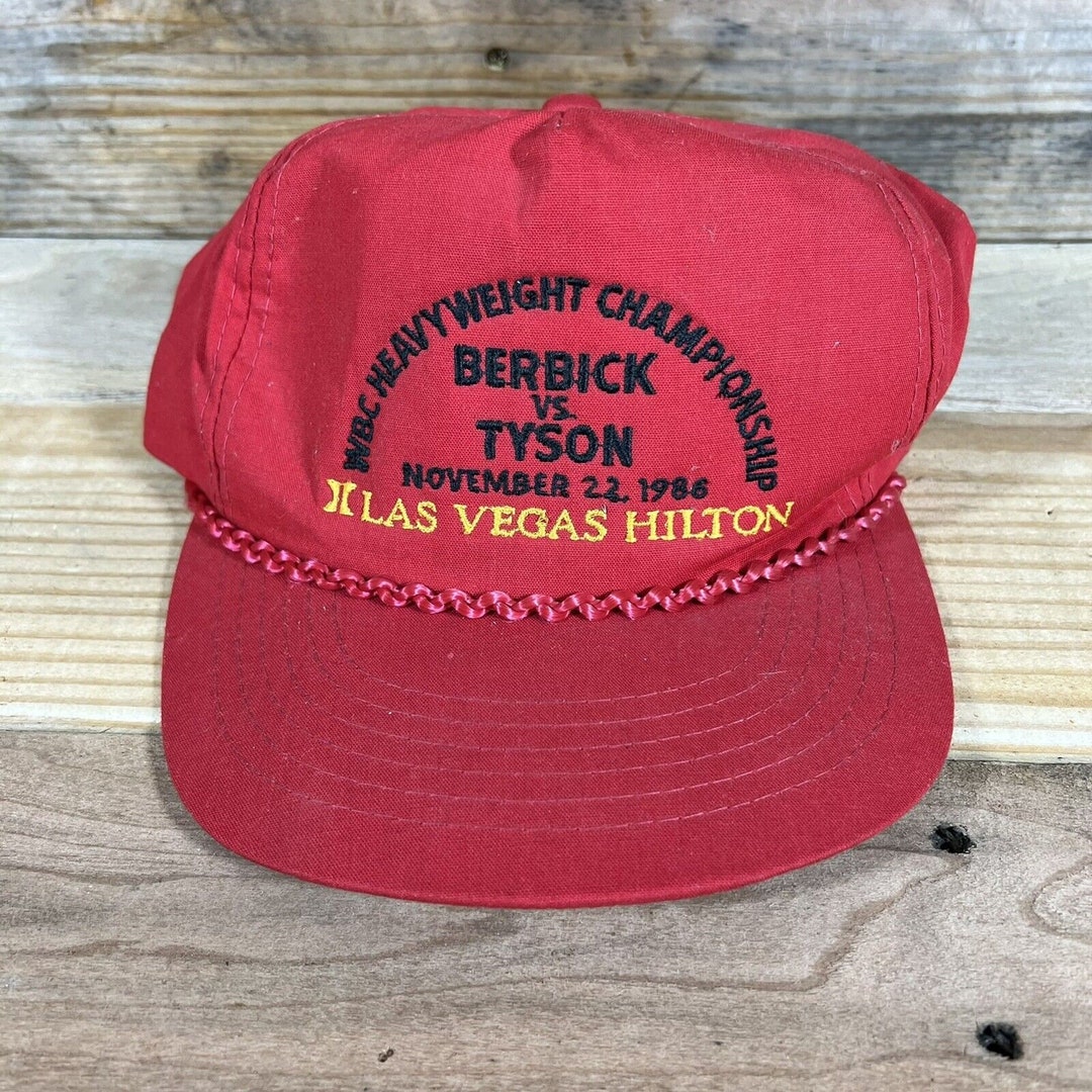 Rare VTG 1986 WBC Heavyweight Championship Mike Tyson Judgment Day ...