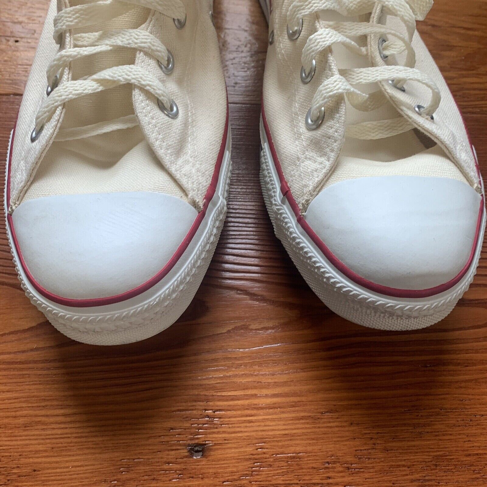 VTG Deadstock Converse All Stars High Tops White Sz13 W/ Box USA ...