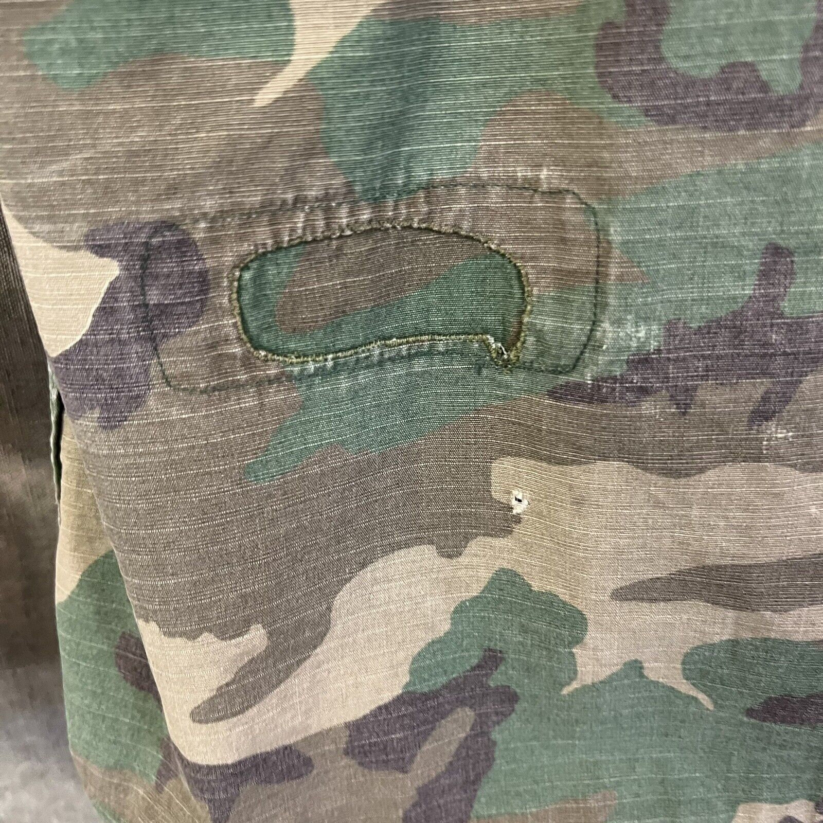 VTG Distressed Faded USMC Marines Corp Camo Field Jacket Small Original Repair - Etsy