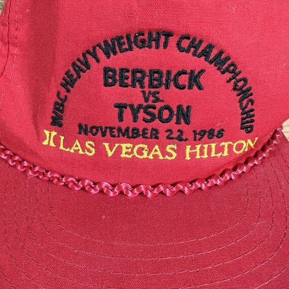 Rare VTG 1986 WBC Heavyweight Championship Mike Tyson… - Gem