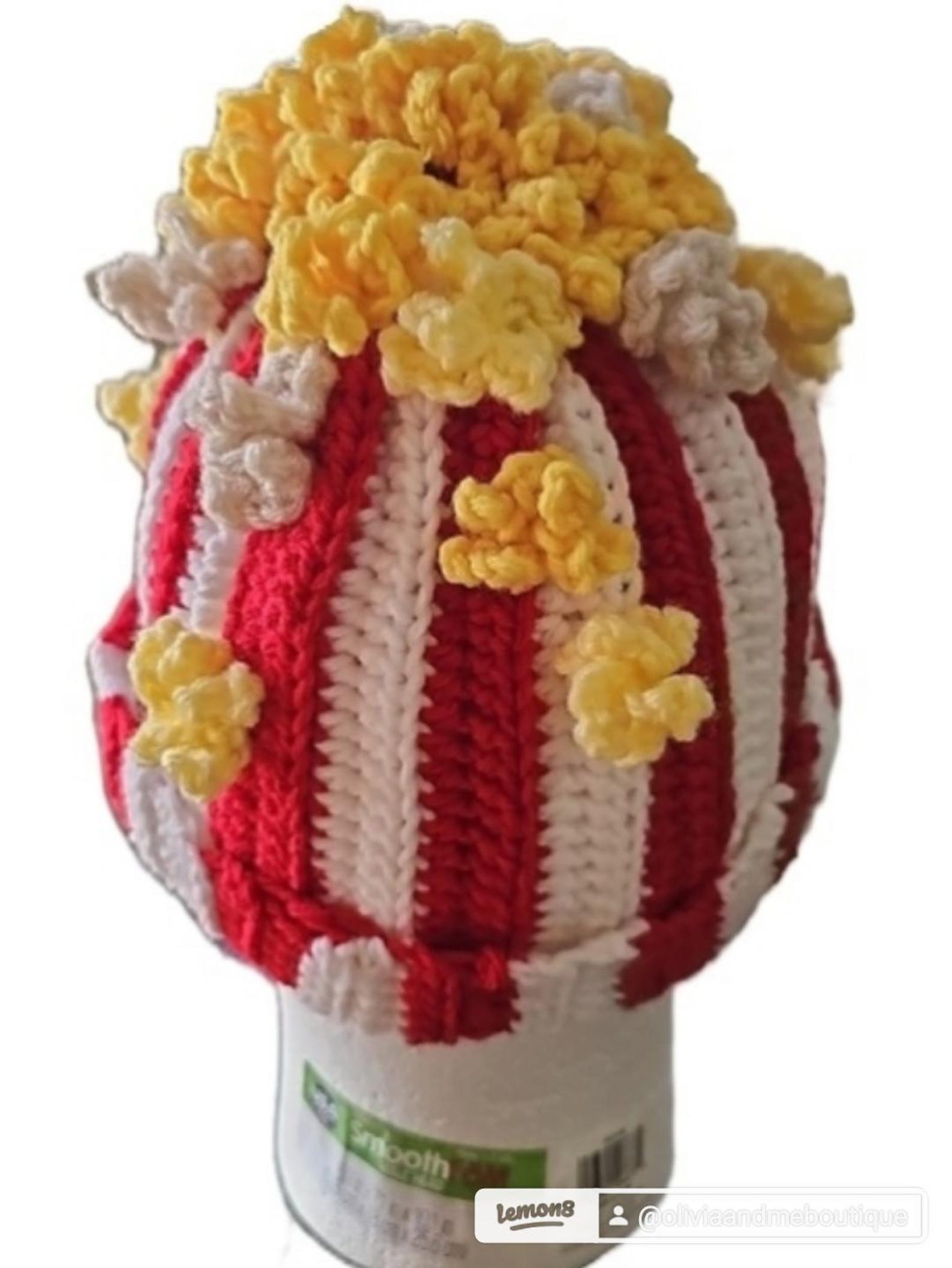 The Crochet Popcorn Hat - Etsy