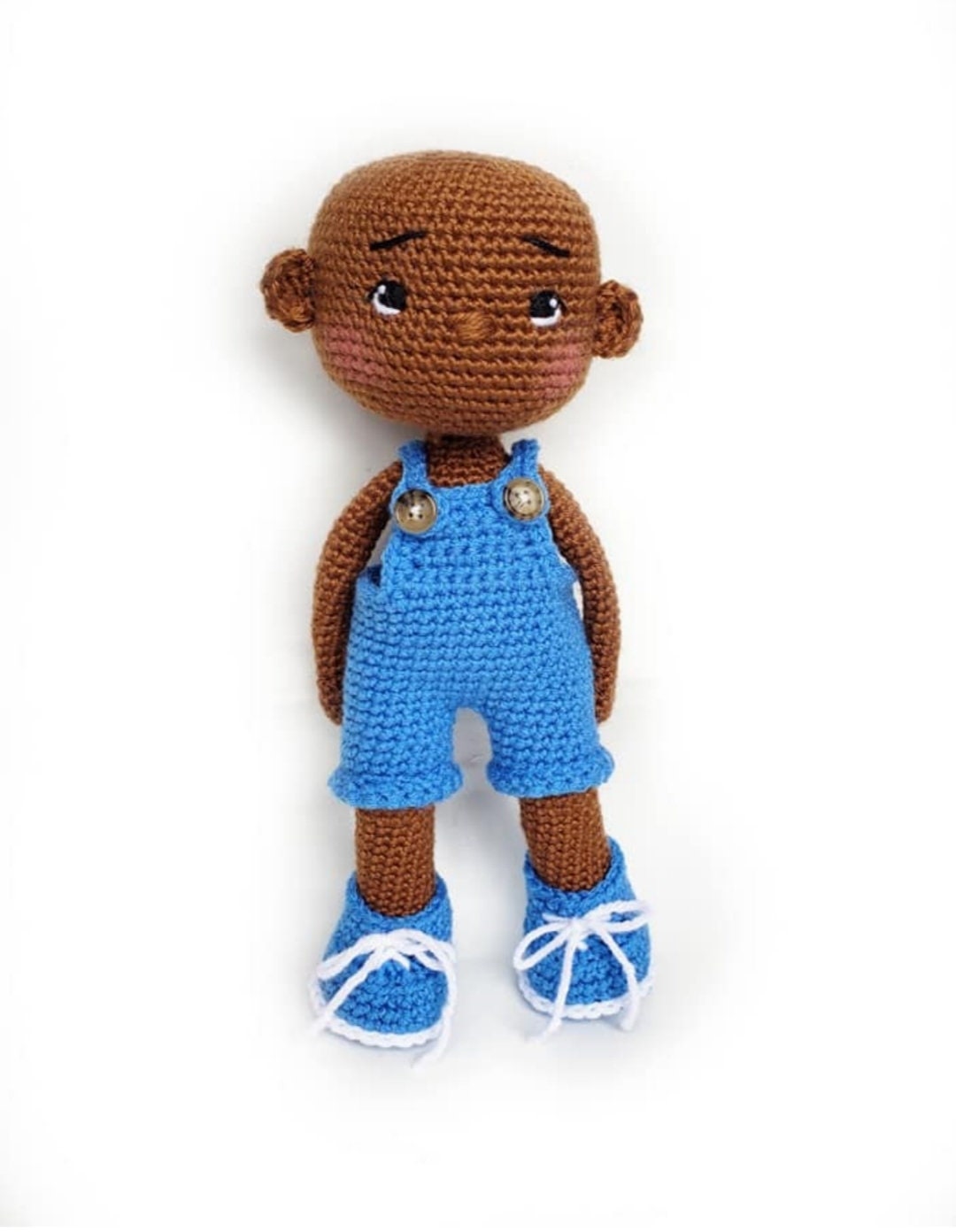 Jojo Crochet Doll, Amigurumi - Etsy