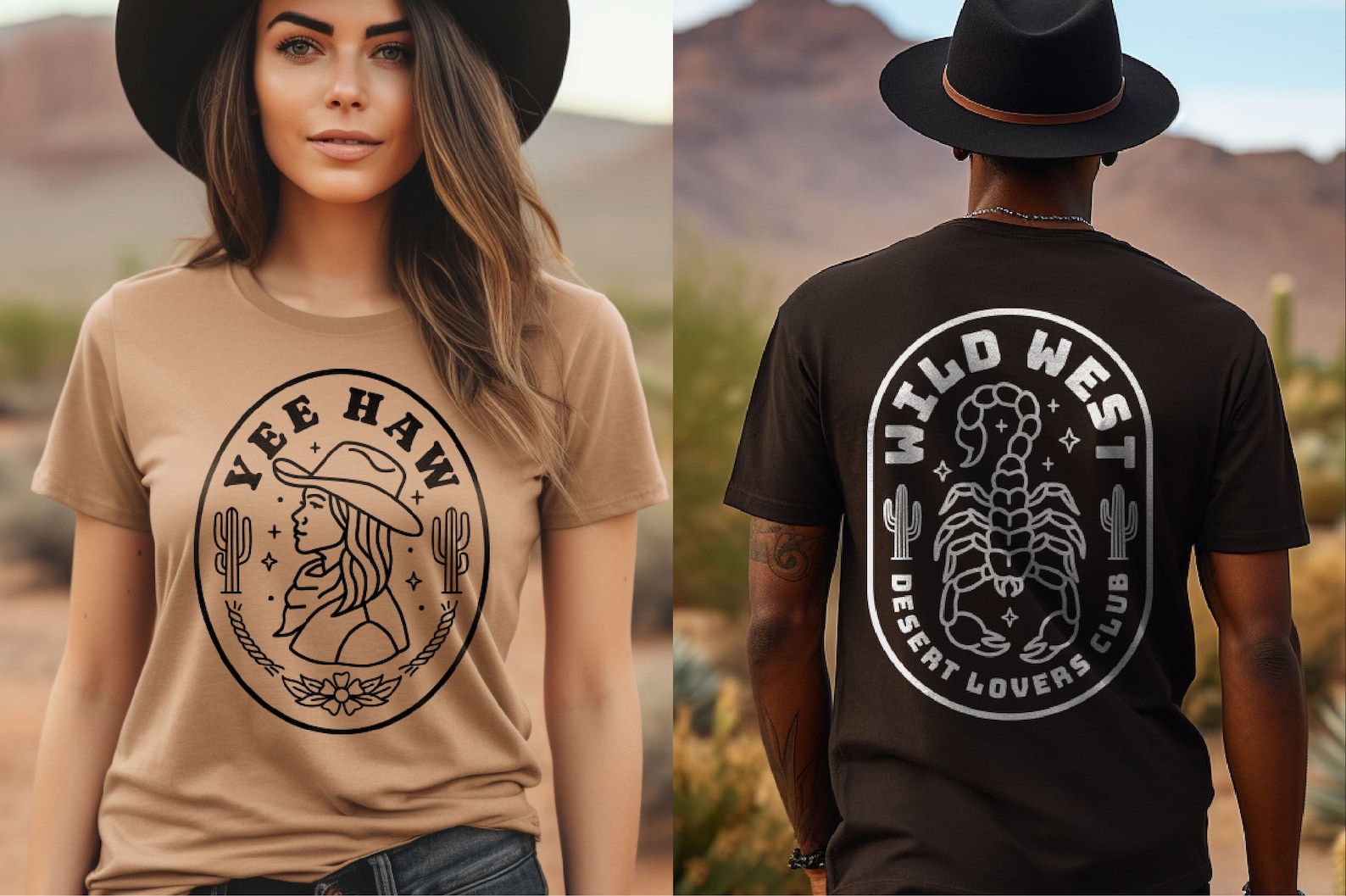 Western Line Art Collection. Western SVG, PNG, and JPEG Designs ...