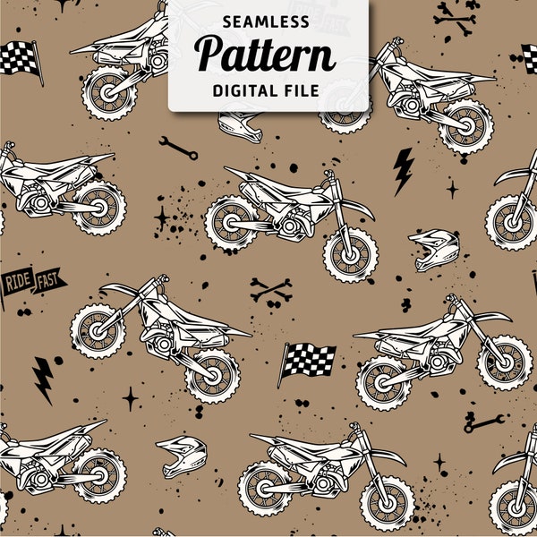 Motocross Fabric - Etsy