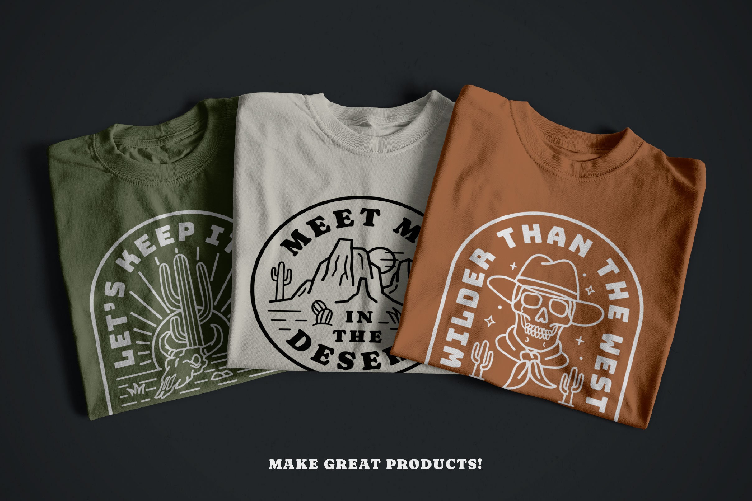 Western Line Art Collection. Western SVG, PNG, and JPEG Designs ...