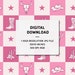 Western Checkered Seamless Pattern: Cowboy Repeat Design (digital ...