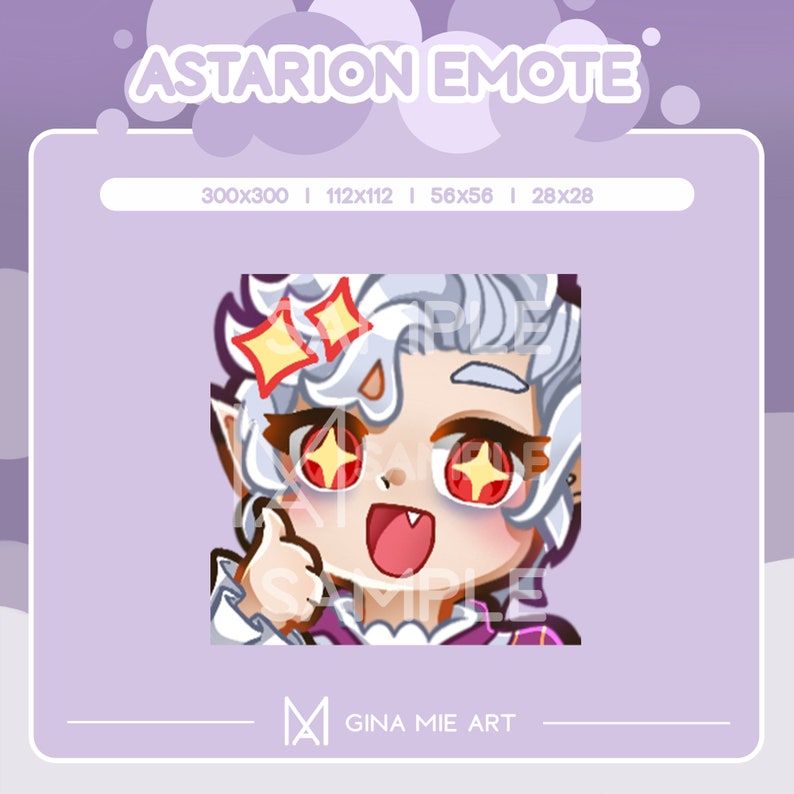 Astarion Approves, Twitch Emote, Fine Meme, Baldur's Gate 3 / BG3 - Etsy