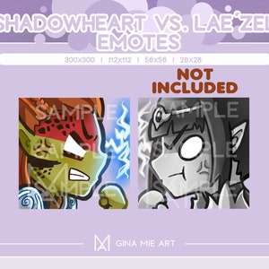 Shadowheart Beef Twitch Emote, Baldur's Gate 3 / BG3 - Etsy