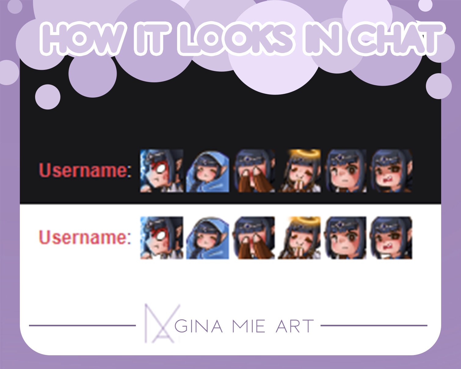 Shadowheart Twitch Emote Set, 6 Emotes, Baldur's Gate 3 / BG3 - Etsy