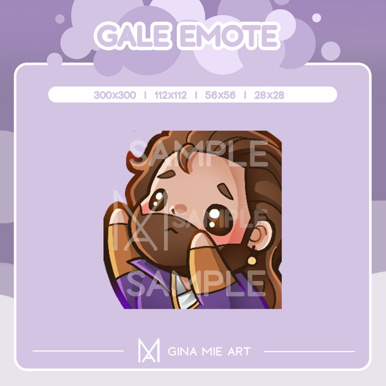 Gale Twitch Emote Set, 5 Emotes, Baldur's Gate 3 / BG3 - Etsy