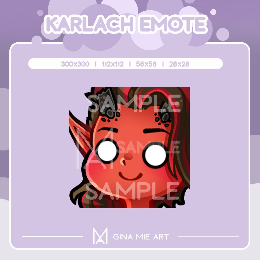 Karlach Twitch Emote, Derpy Whut Emote, Baldur's Gate 3 / BG3 - Etsy