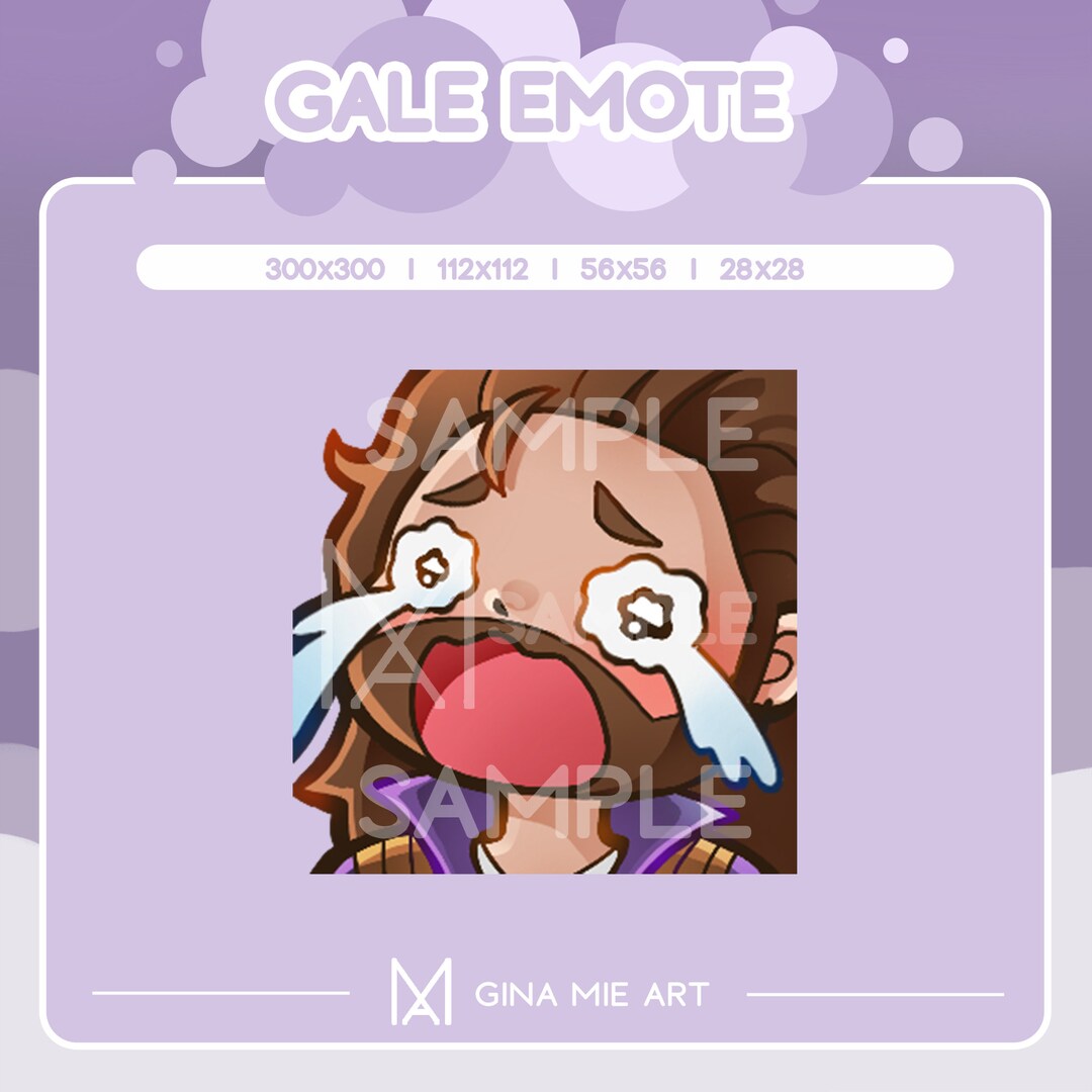 Gale Cry Twitch Emote, Baldur's Gate 3 / BG3 - Etsy