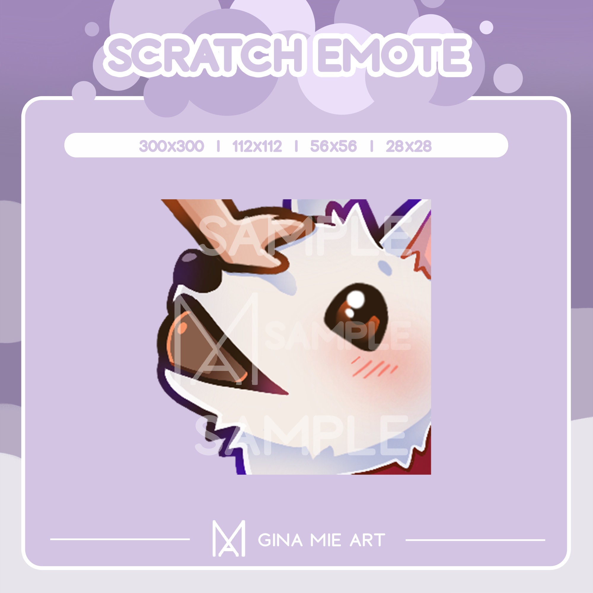 Scratch Twitch Emote, Pat Emote, Baldur's Gate 3 / BG3 - Etsy