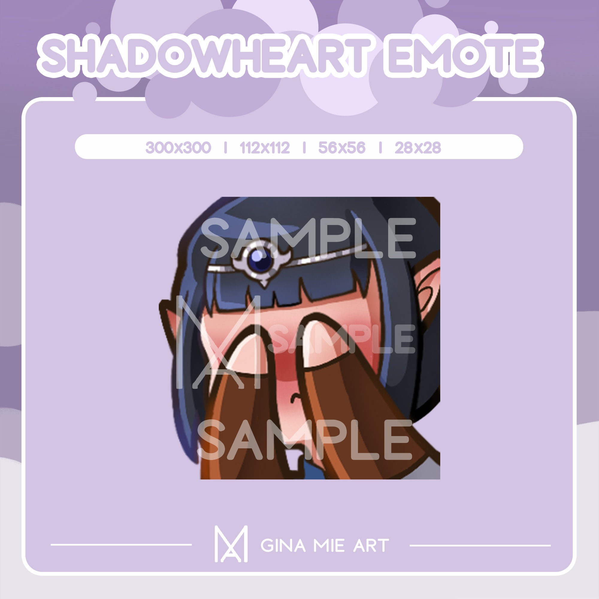 Shadowheart Twitch Emote Set, 6 Emotes, Baldur's Gate 3 / BG3 - Etsy