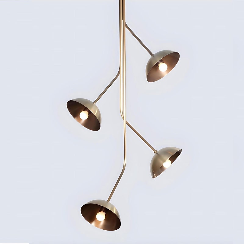 Multi Arm Ceiling Light - Etsy
