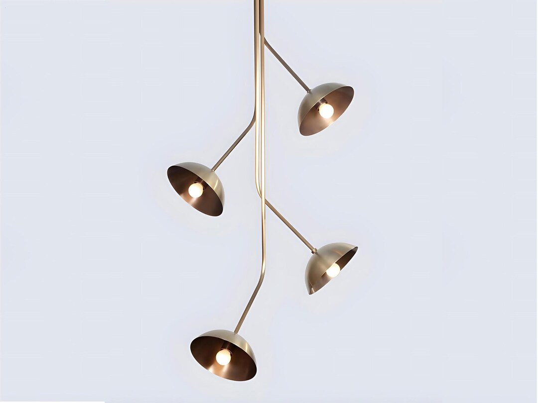 Modern Multi Arm Bow Ceiling Light Unique Hanging Fixture for ...