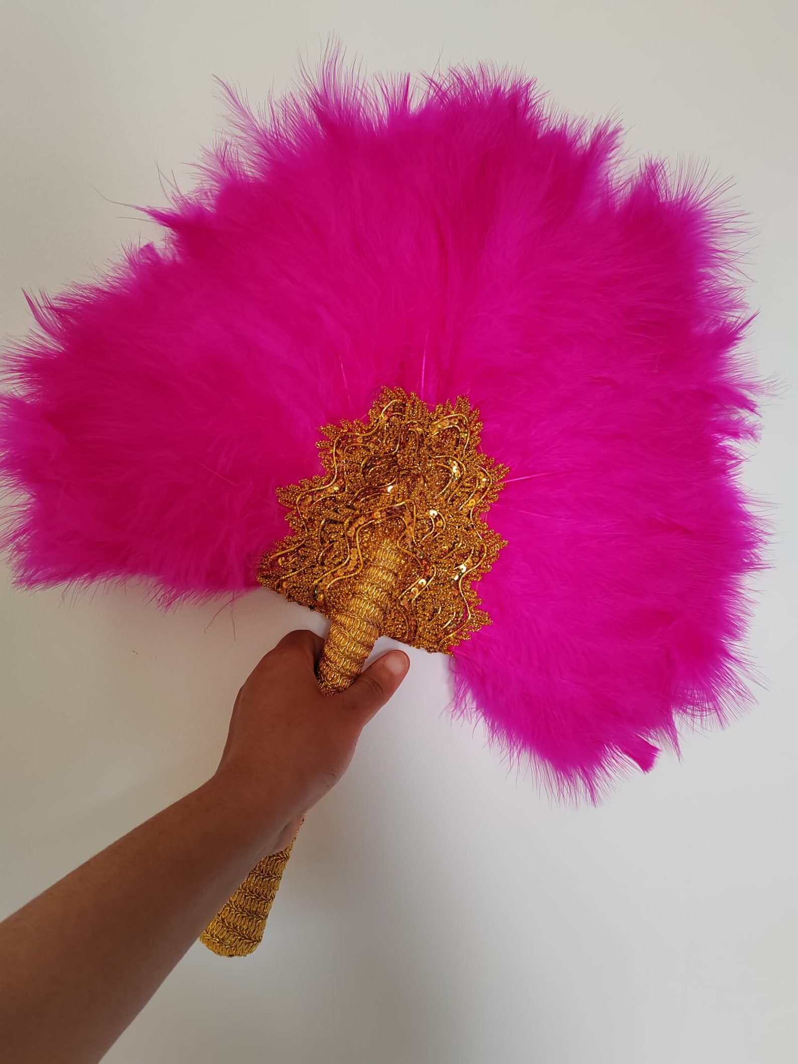 African Hand Fan Feather Hand Fan Bridal Hand Fan Nigerian Bridal Hand ...
