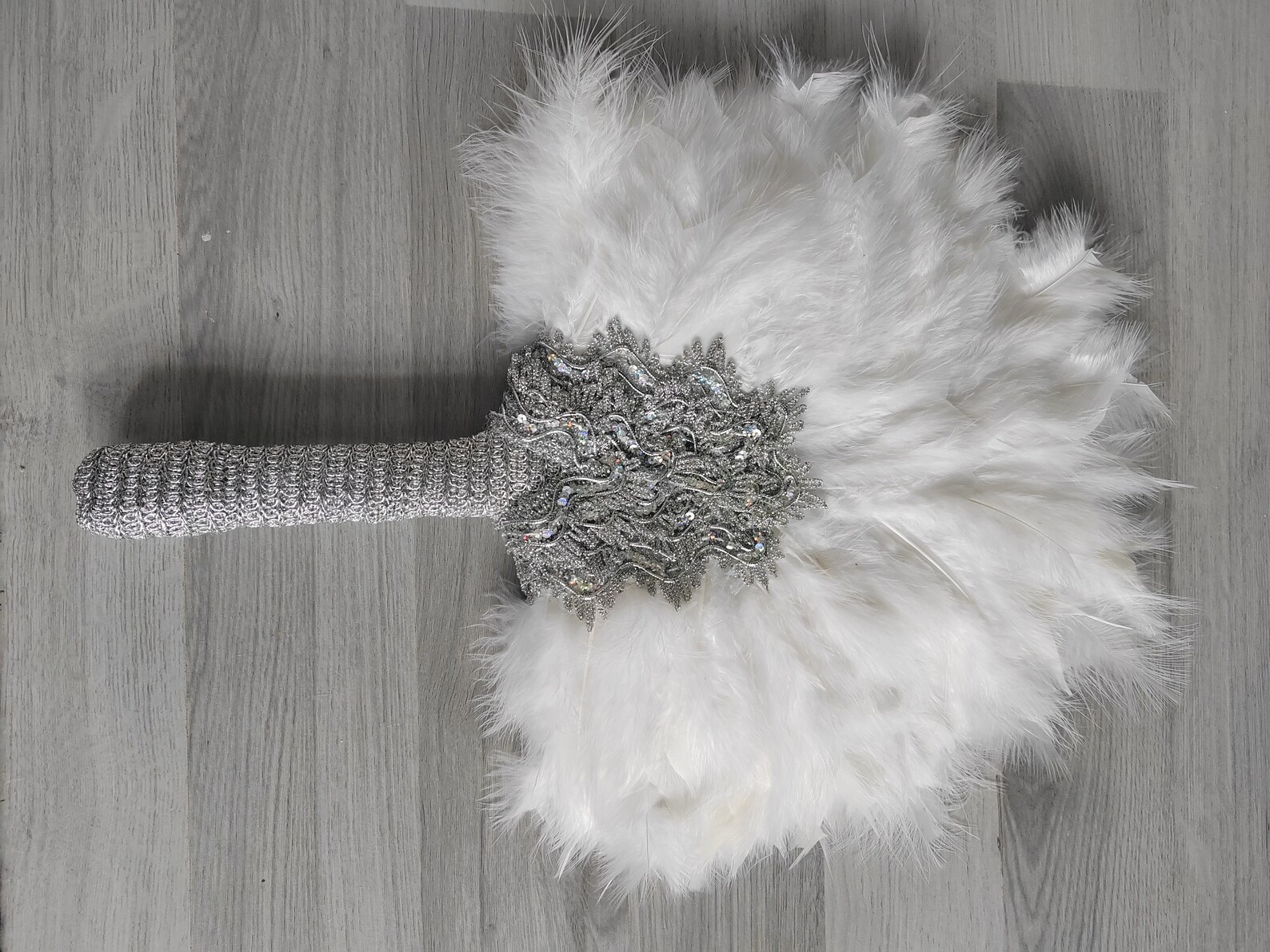 African Hand Fan Feather Hand Fan Bridal Hand Fan Nigerian Bridal Hand ...