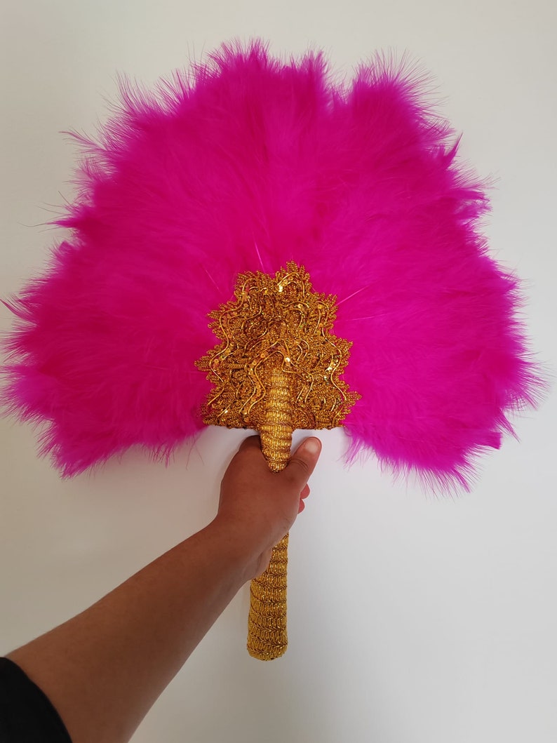 African Hand Fan Feather Hand Fan Bridal Hand Fan Nigerian Bridal Hand ...