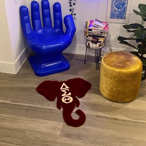 Delta Sigma Theta/ Greek/ Sorority/ Divine 9/ Crimson/ Cream/ Elephant ...