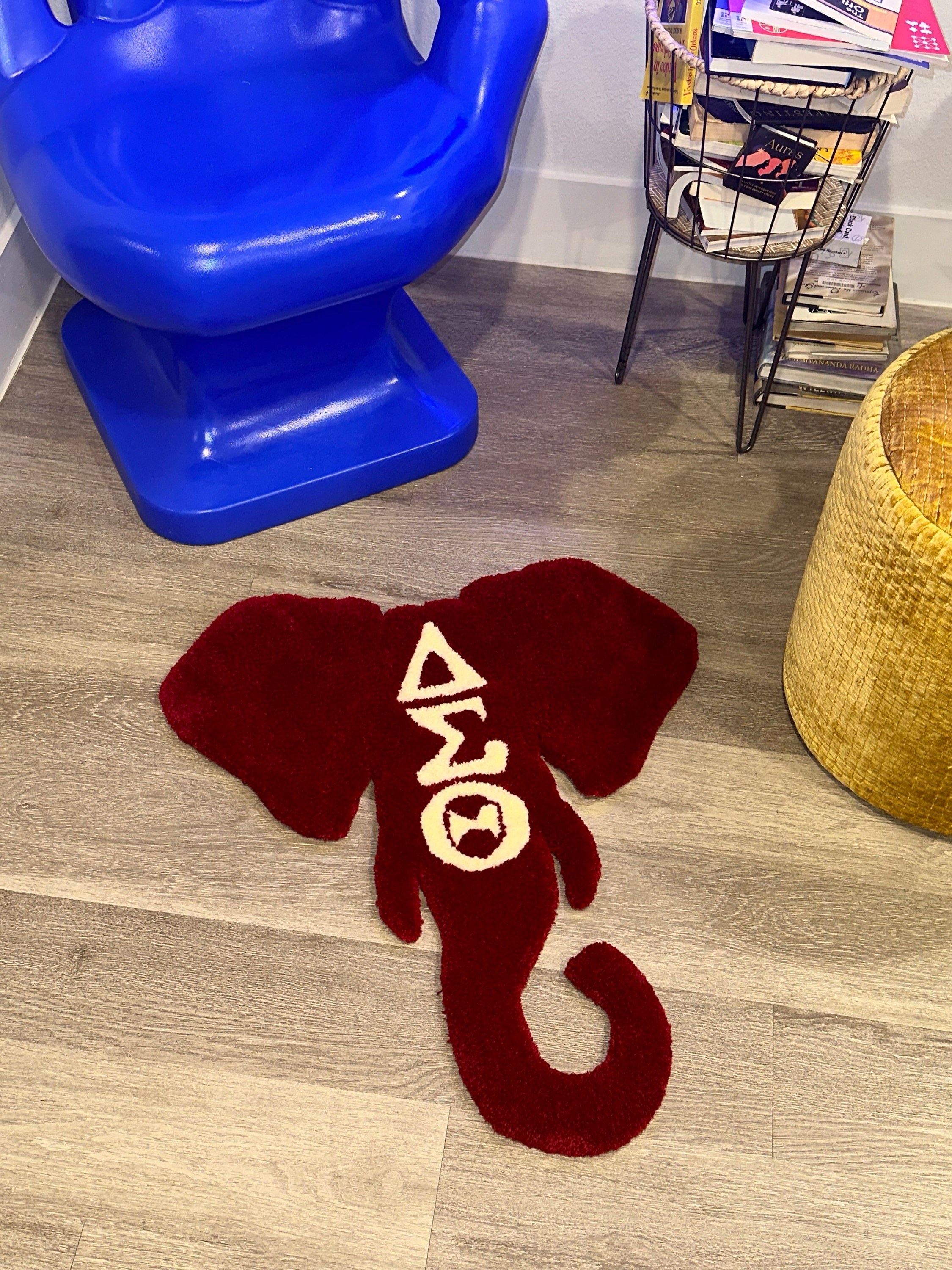 Delta Sigma Theta/ Greek/ Sorority/ Divine 9/ Crimson/ Cream/ Elephant ...