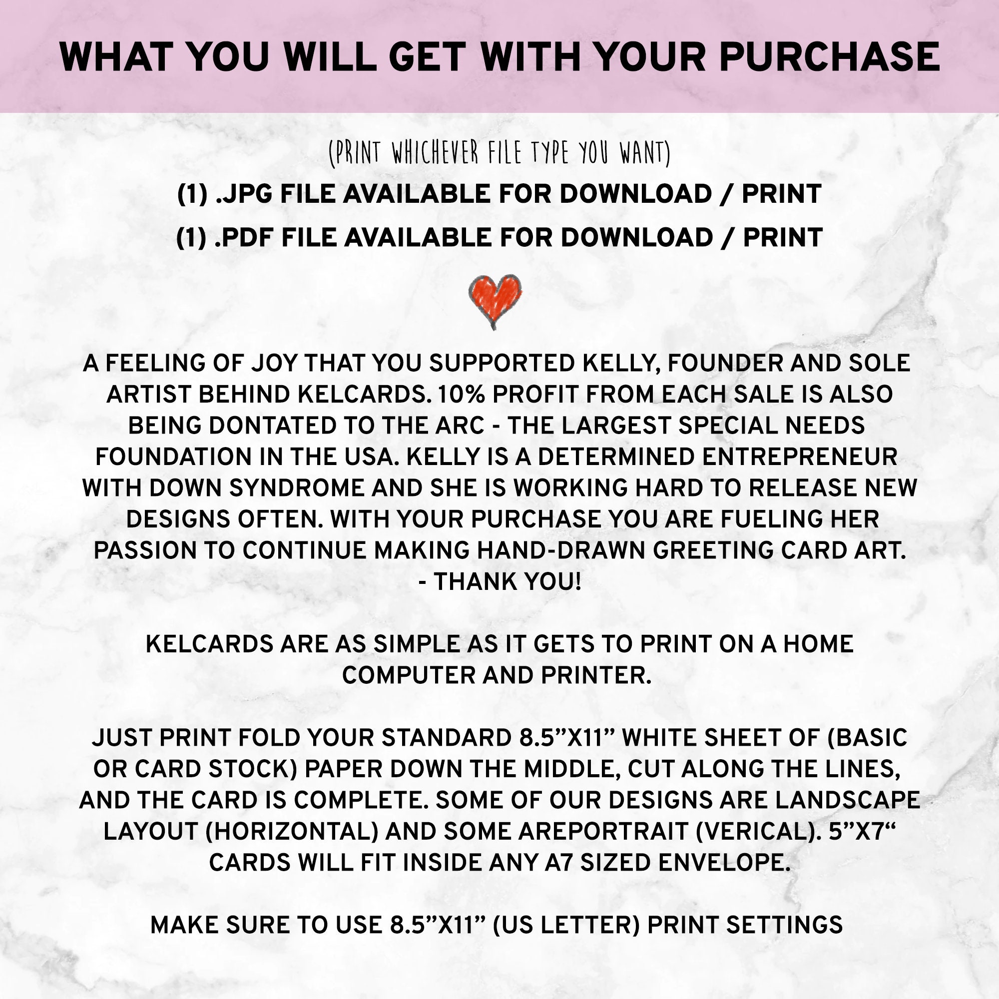 INSTANT DOWNLOAD: Printable Cards, Printable Greeting Cards, Thank You ...