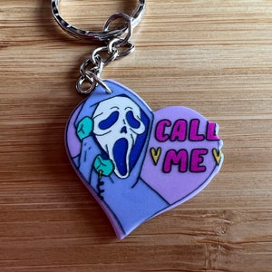 Horror/scary Movie Various Double Sided Keychains - Etsy UK