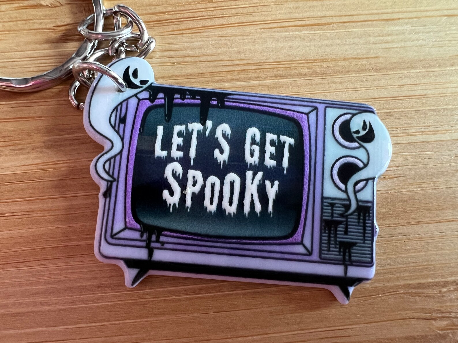 Horror, Spooky, Halloween VHS Tape/tv Keychains - Etsy