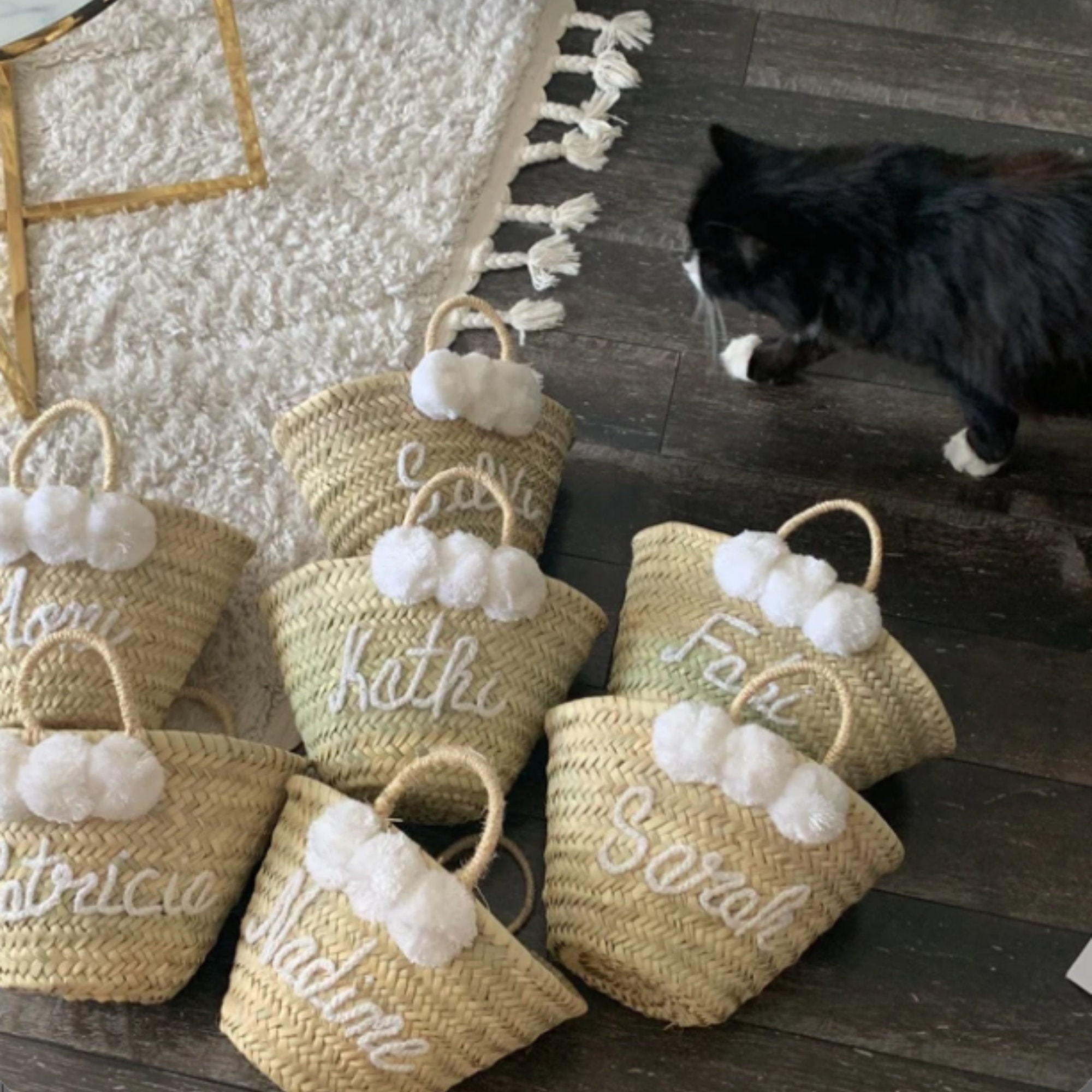 Straw Flowers - Etsy