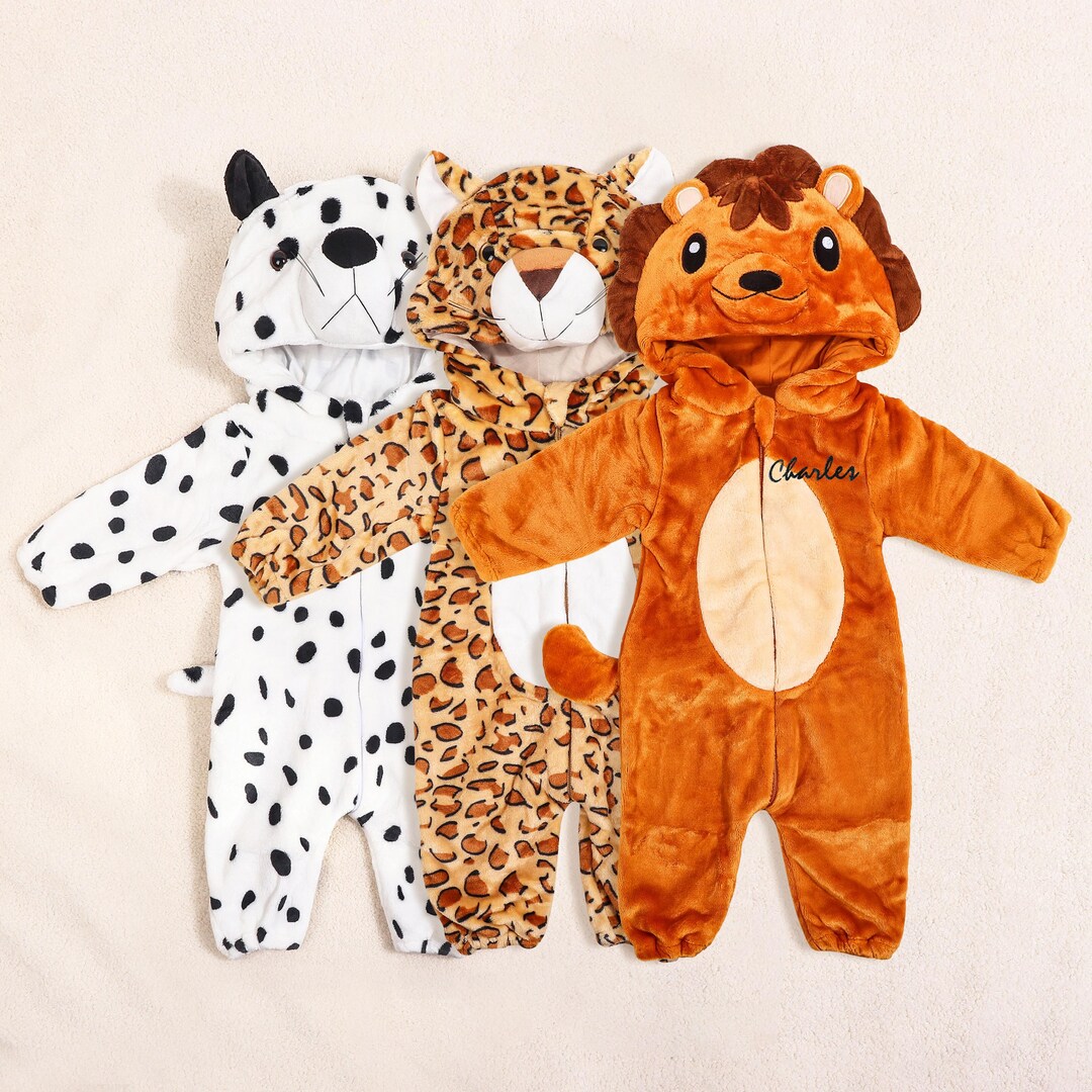 Christmas Unisex Children Animal Onesie Pajamas, Kids Flannel Halloween ...