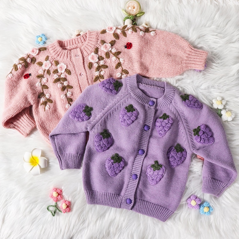 Baby Knit Cardigan - Etsy