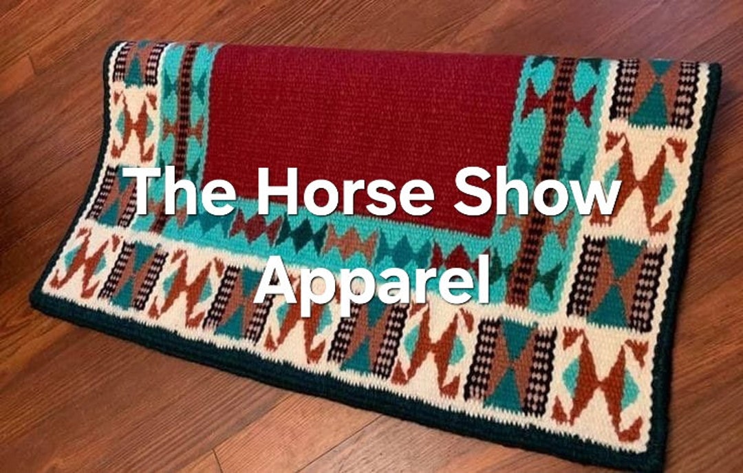 Western Show Ranch Pad for Horse on Fully Copper Metallic Color Western ...