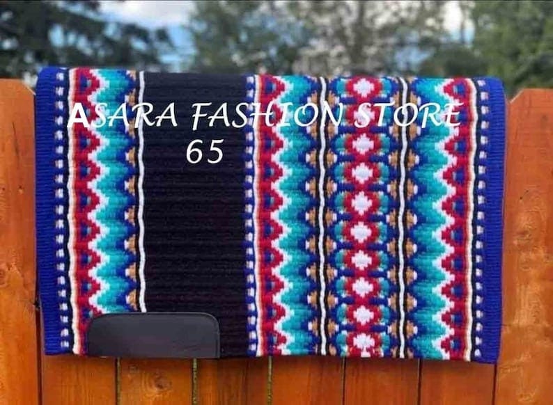 3 in 1 Design Western Show Saddle Pad for Horse on Fully Copper ...