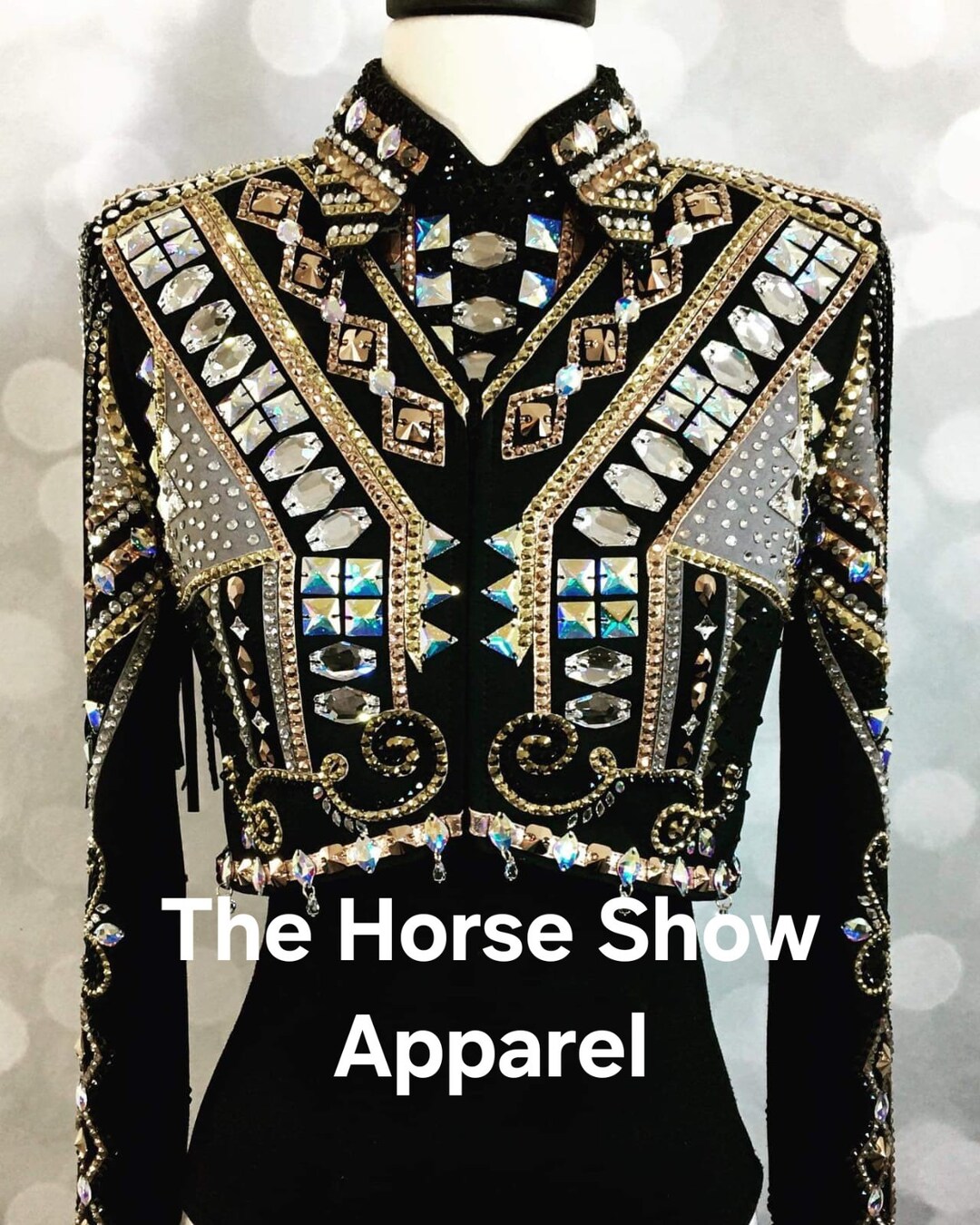 Western Women Show Bolero and Shirt With Black Base. - Etsy