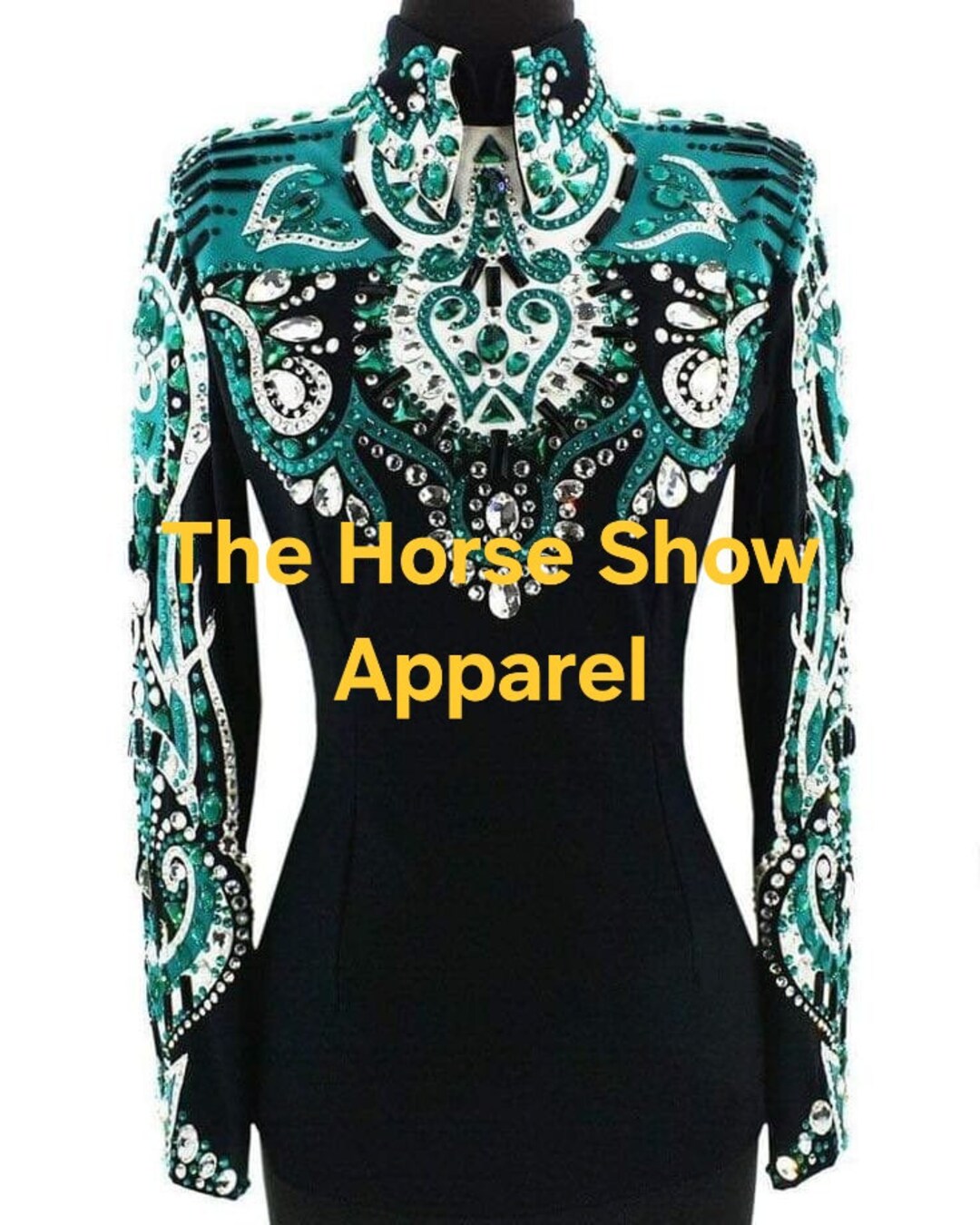 Western Women Show Jacket Western Custom Rodeo Queen Horsemanship ...