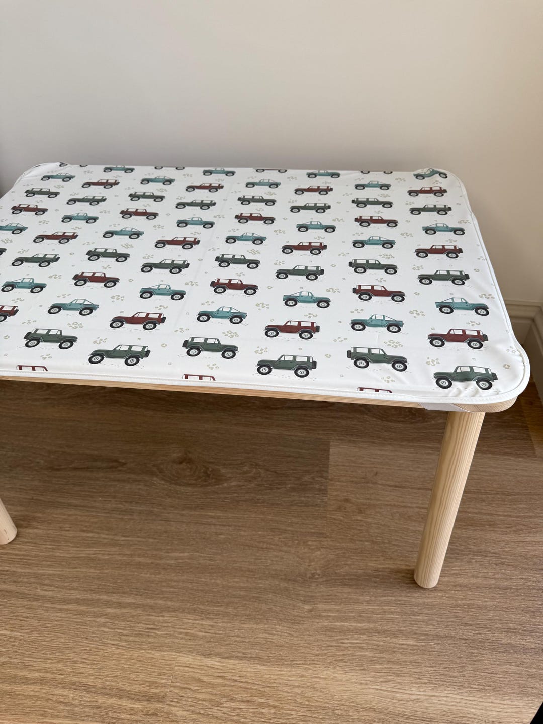 Safari Jeep FLISAT Table Cover: Stylish Play Table Protector - Etsy