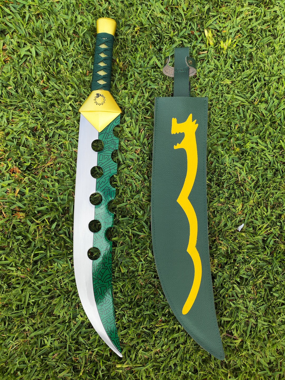 Lostvayne Sword From the Seven Deadly Sins, Meliodas Cosplay Sword ...