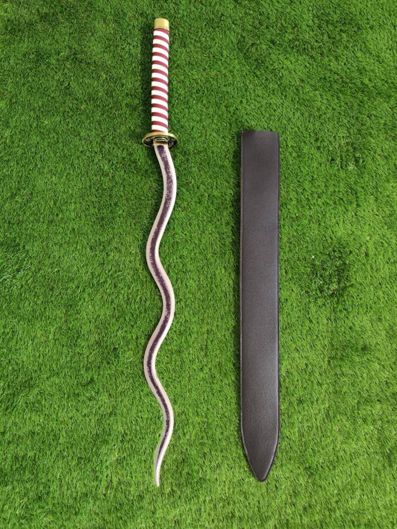 Katana de Obanai Iguro de kimetsu no yaiba demon slayer - Etsy España