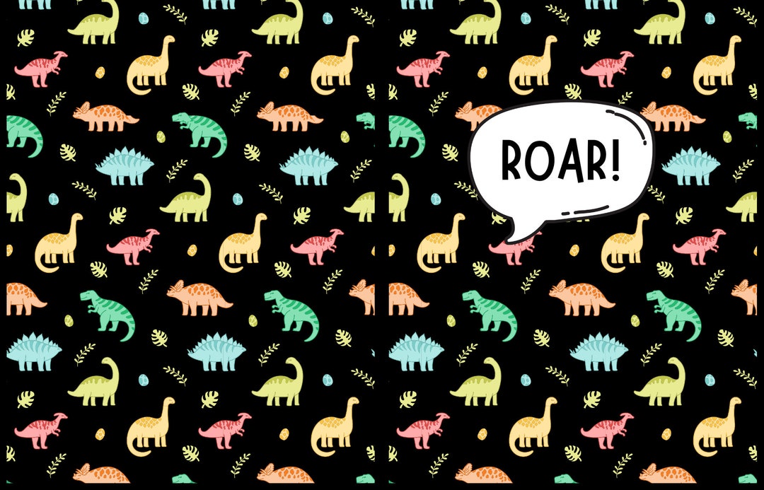 Dinosaur Journal - Etsy