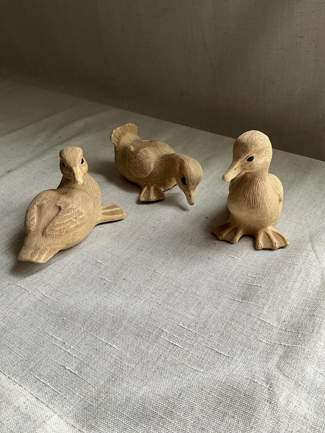 Vintage Set of 3 Resin Ducks Made in Mexico - Etsy