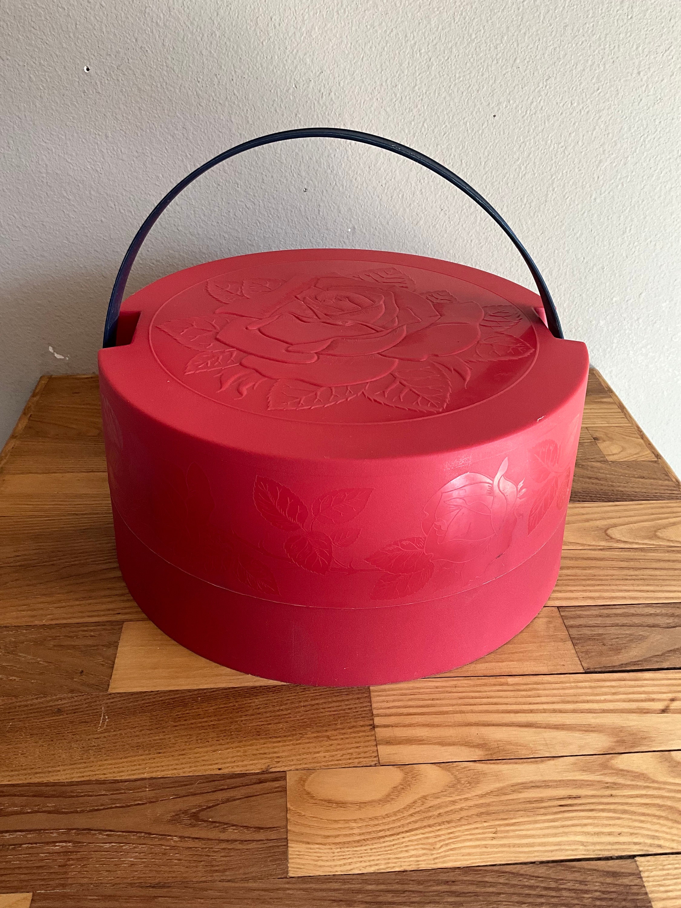 Vintage Tri Chem Embroidery Paint Caddy With Embroidery Paint Red Rose ...